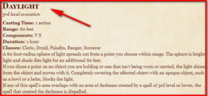 Daylight D&D 5th Edition - D&D 5e Character Sheets