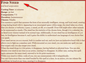 Find Steed D&D 5th Edition - D&D 5e Character Sheets